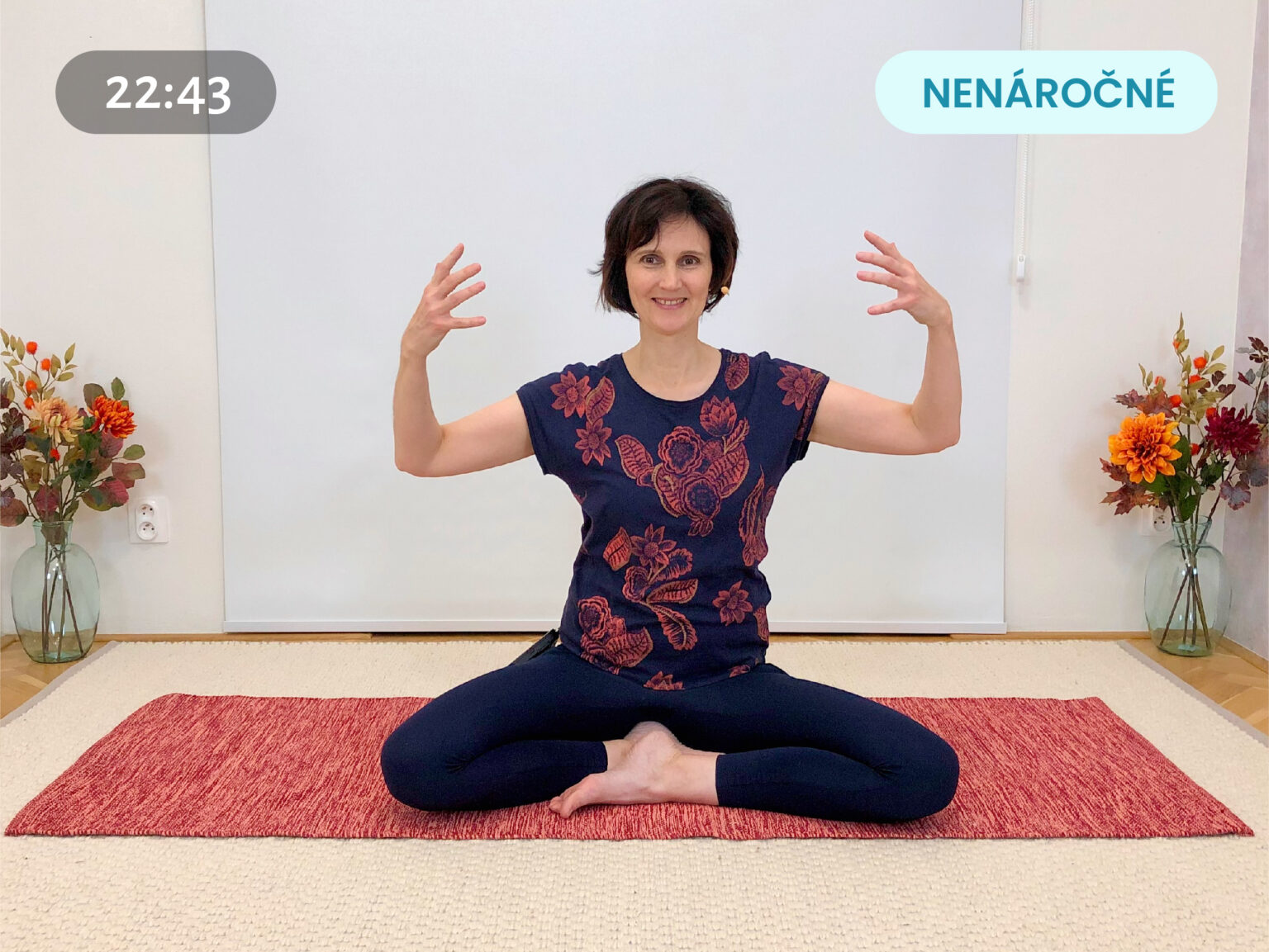 Cvičení vsedě pro posílení plic - Umění energie
